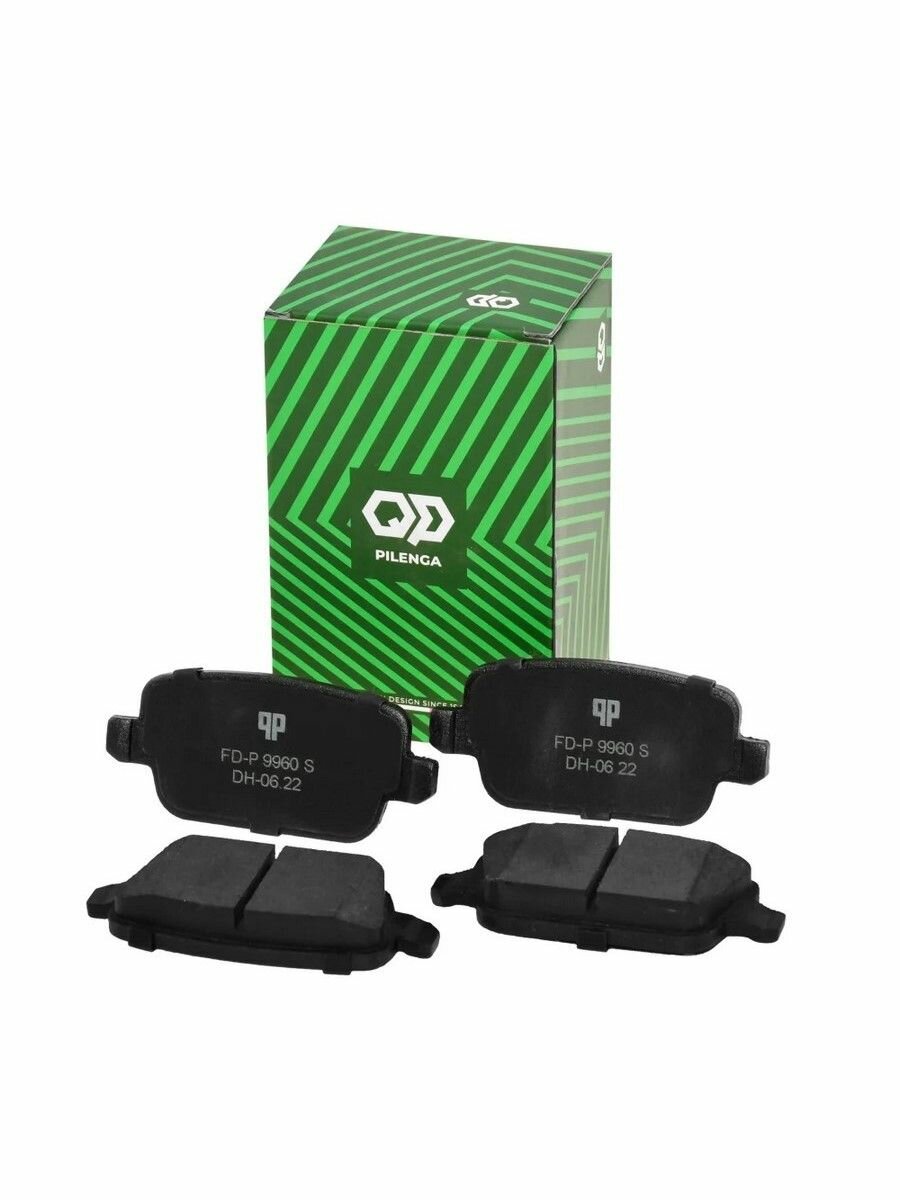 Тормозные колодки дисковые задние Pilenga FDP9960S для FORD Focus, Mondeo