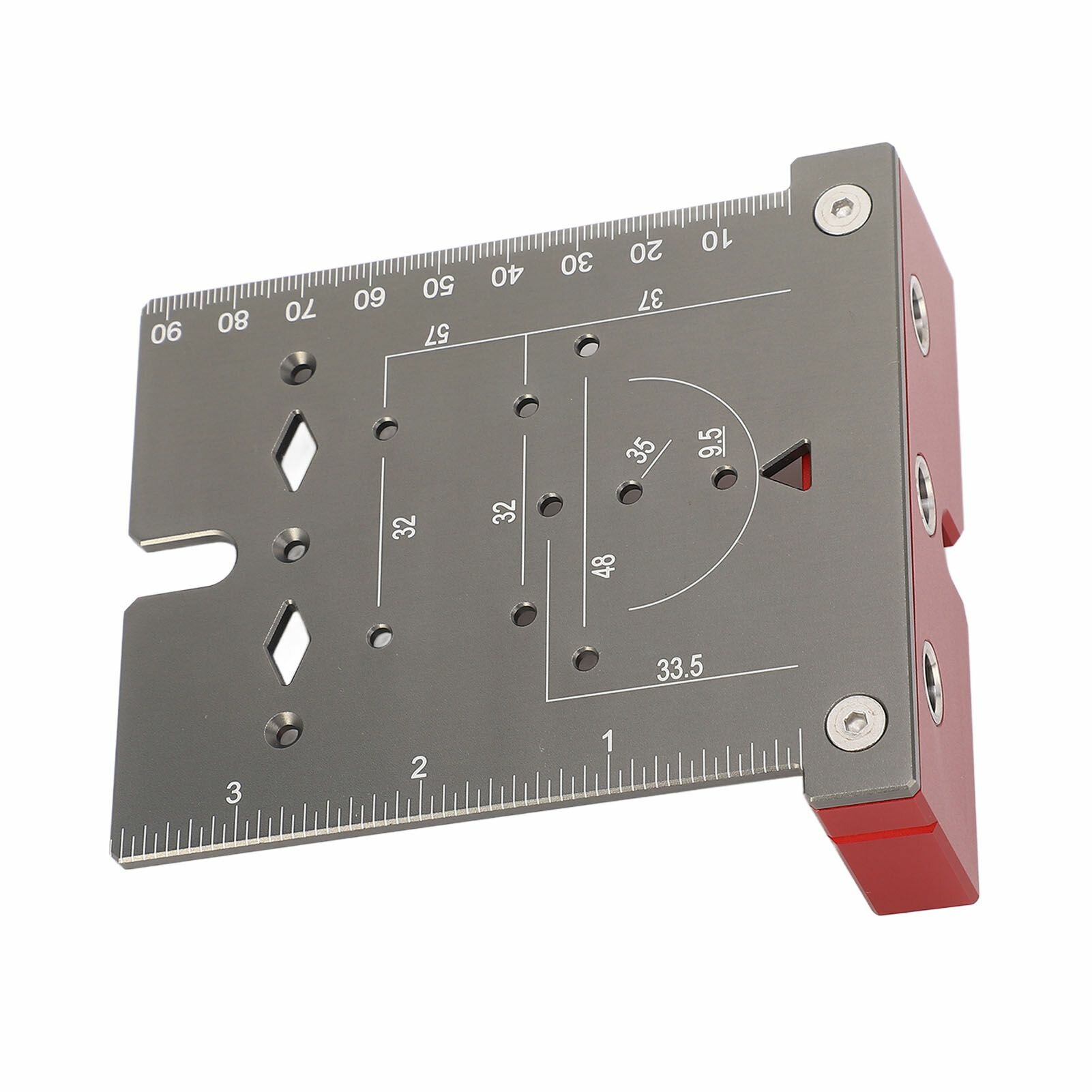 Набор для сверления отверстий для петель из дерева Hinge Woodworking 3 в 1 для точного монтажа петель 35мм