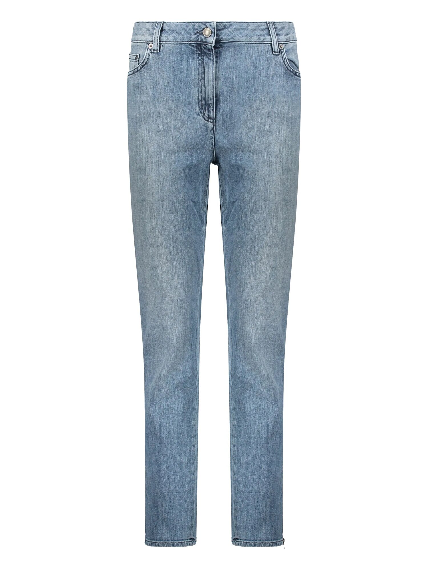 Джинсы Джинсы из вареного денима 