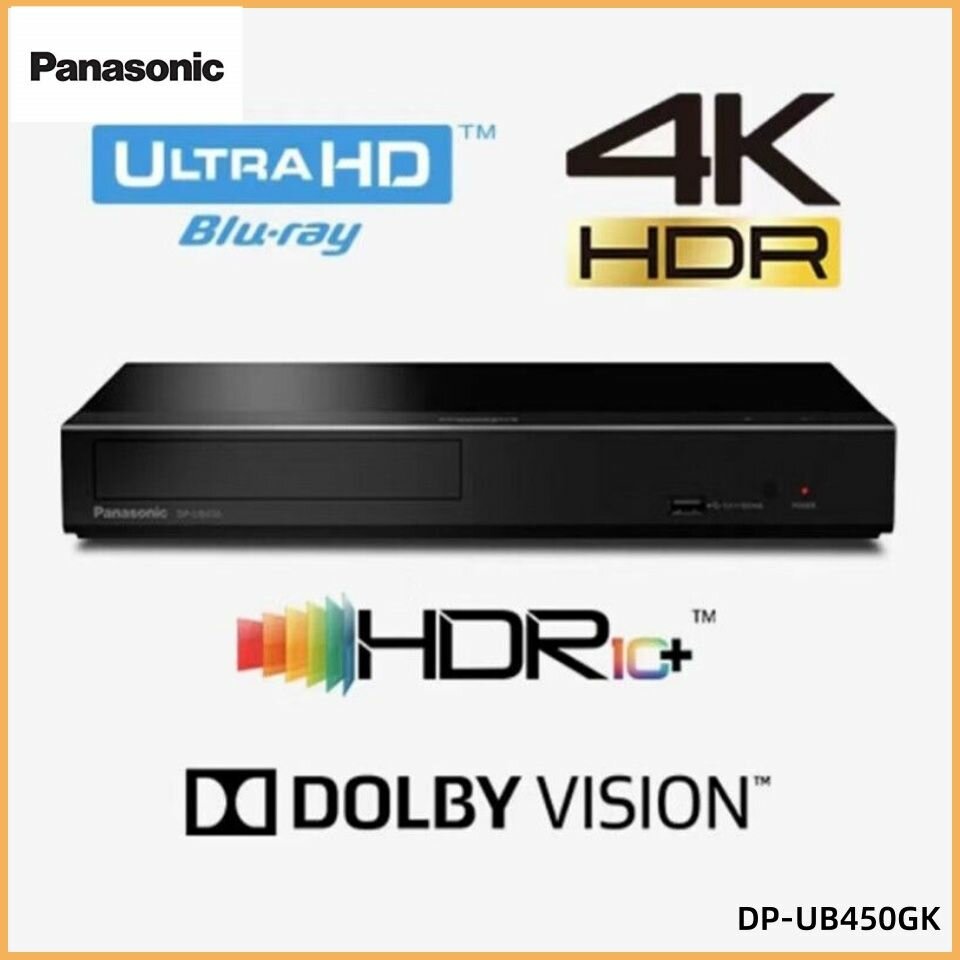 Blu-ray DVD-плеер Panasonic DP-UB450GK 4K HDR Ultra HD DOLBY VISION Hi-Res Audio Blu ray проигрыватель