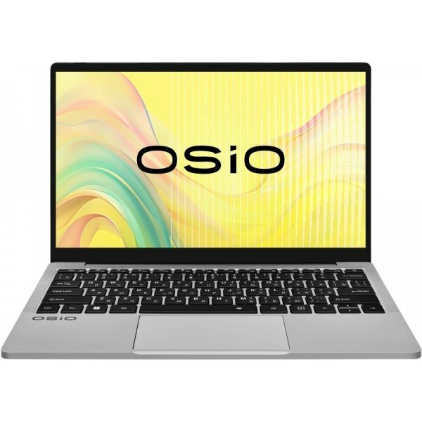 Ноутбук OSIO FocusLine F140i-008 14", 2023, IPS, Intel Core i5 1235U 1.3ГГц, 10-ядерный, 16ГБ DDR4, 512ГБ SSD, Iris Xe graphics, без операционной системы, серый