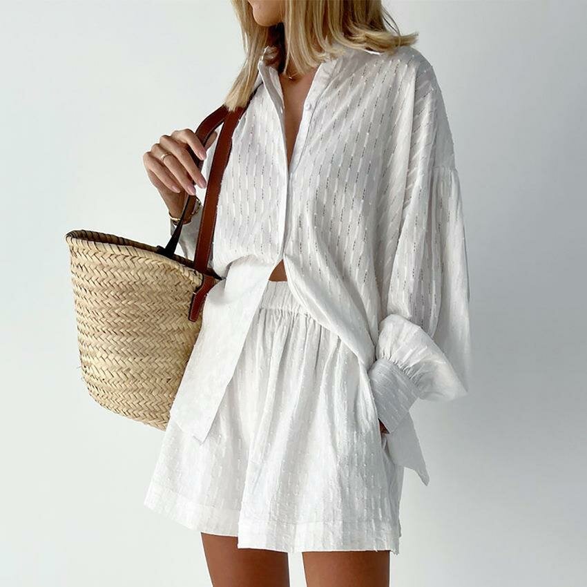 Комплект одежды , размер XXXL, white