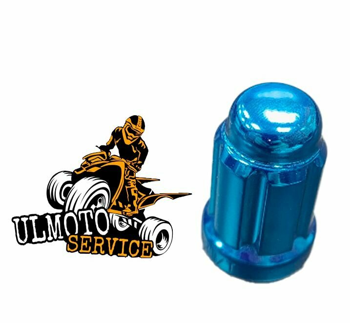 Гайка для колеса M12x1.50 RH/T (синяя) 4 штуки