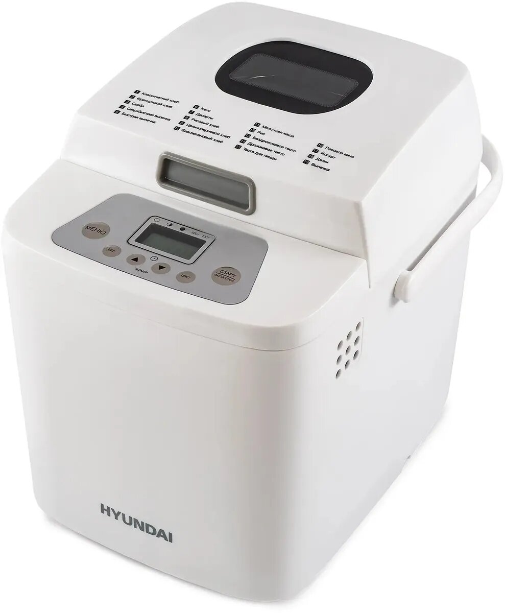 Хлебопечь Hyundai HYBM-1088 500Вт белый