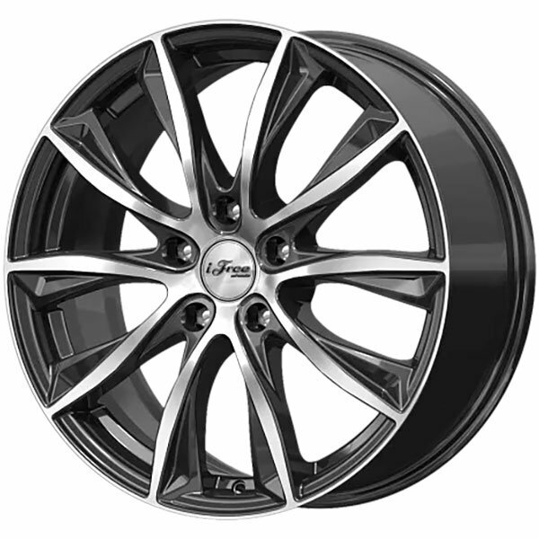 Колесный диск iFree Каzантип 7.5x18 5x114.3 ET45 D67.1 Блэк Джек