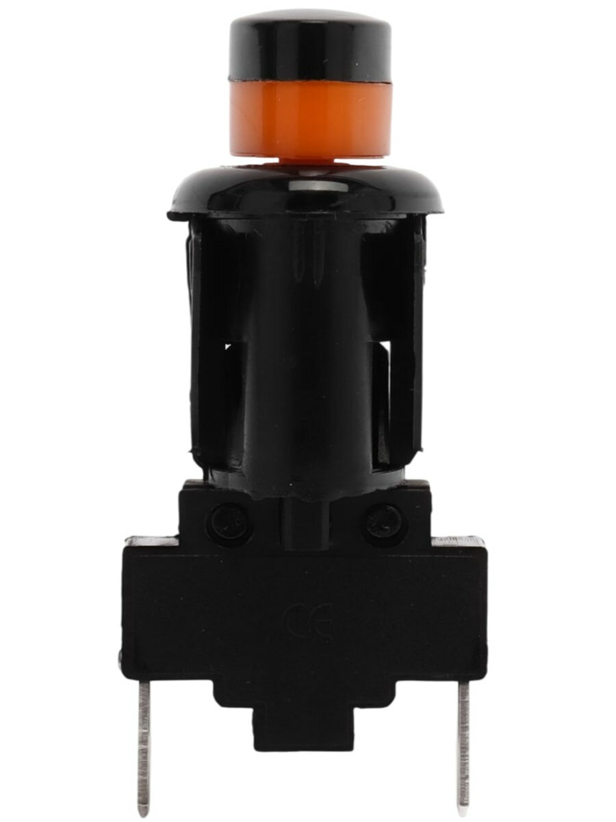 Gefest ПКН-507-223 кнопка подсветки духовки 2-х контактная 16A, 250V для плиты Гефест 1200, 3200