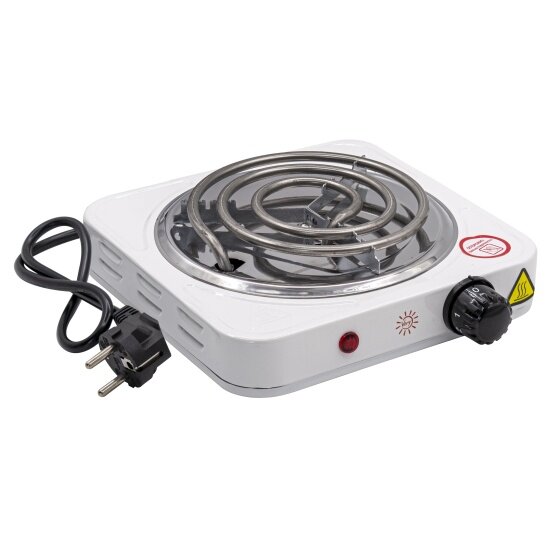 Very Плита электрическая настольная одноконфорочная, спираль, 1000Вт 95-2-602