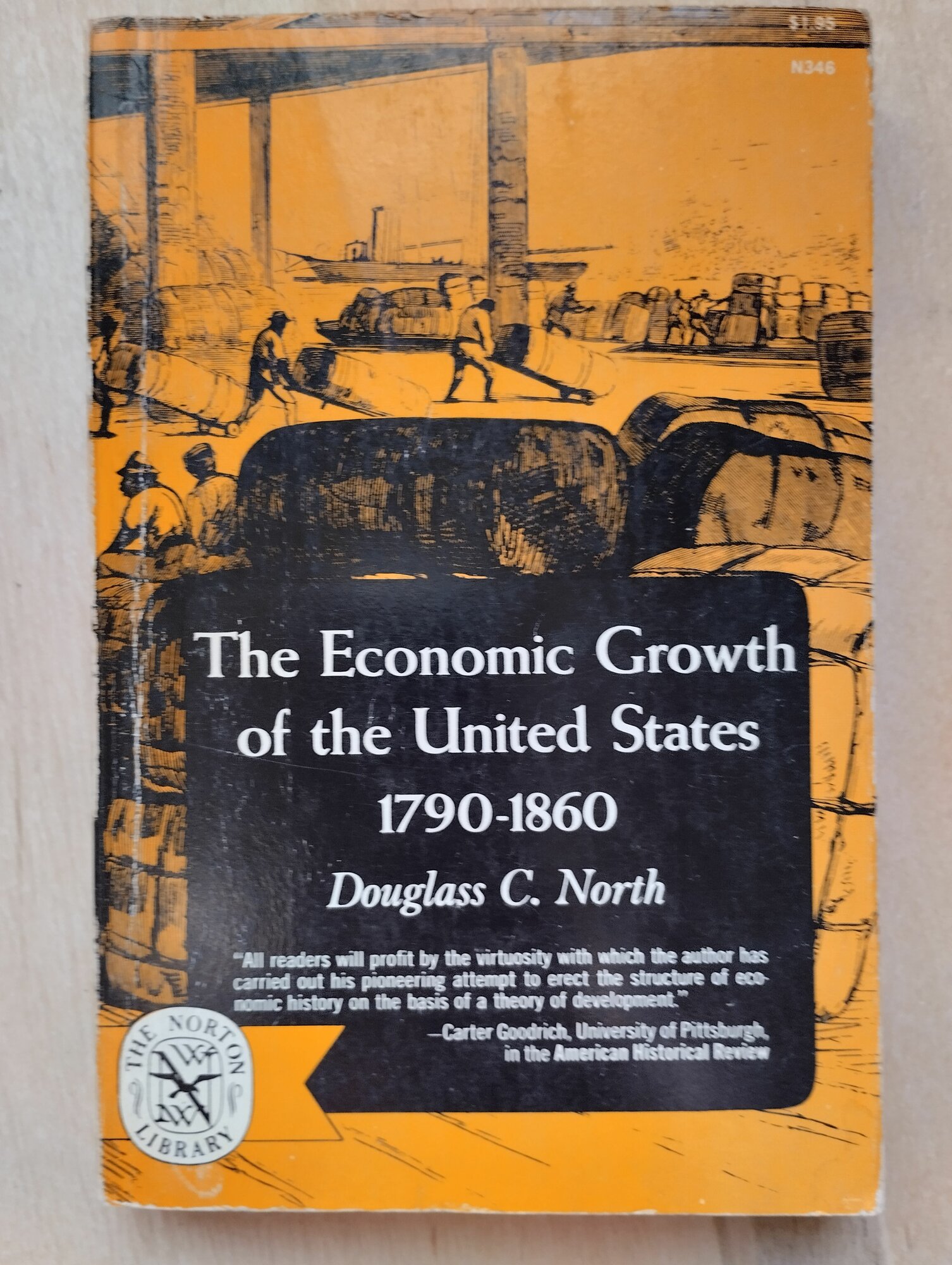 The economic growth of the United States 1790-1860 / Экономический рост Соединённых Штатов в 17901860 годах (книга на английском языке)