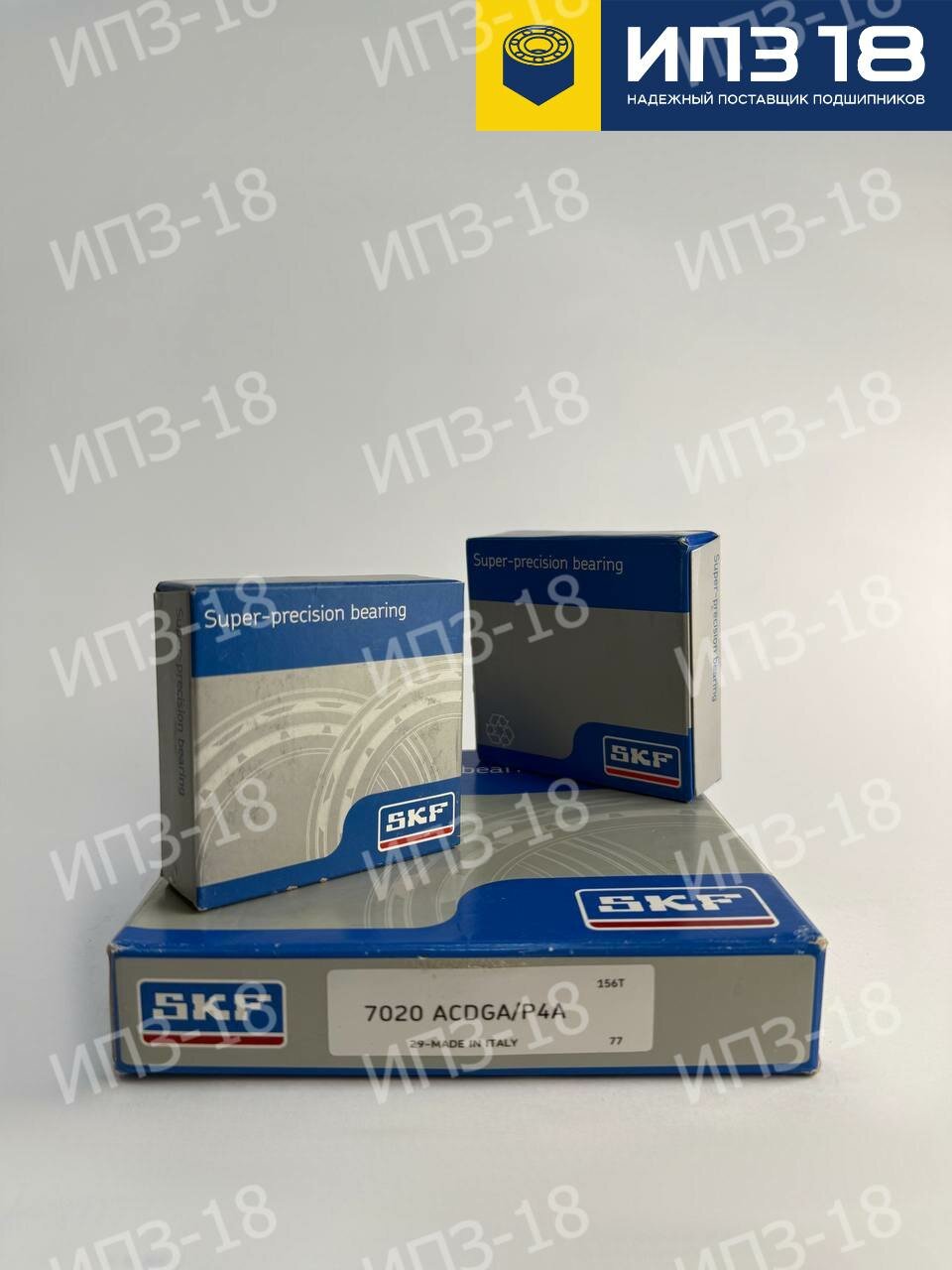Подшипник 7020 ACDGA/P4A SKF , универсальный, внутренний диаметр 100мм — фото 1