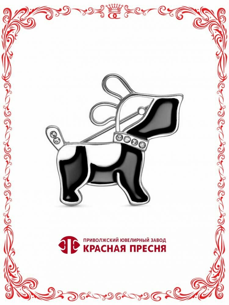 Брошь, эмаль