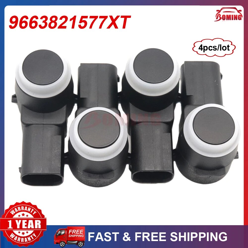 4шт 9663821577 Датчик помощи при парковке XT PDC для CITROEN BERLINGO C4 PICASSO C5 II III C6 DS3 PEUGEOT PSA 9663821577 9663821577