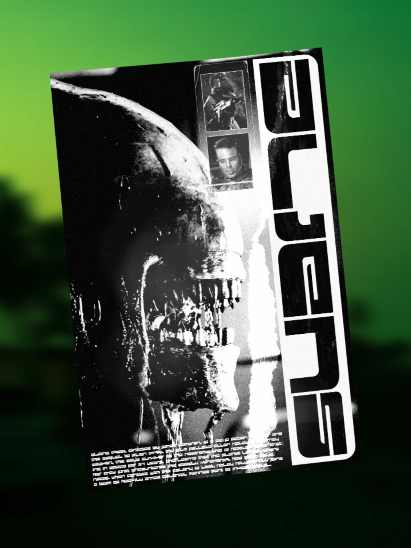 Постер pinterest "Чужие", 29.7х42см, А3, глянцевый