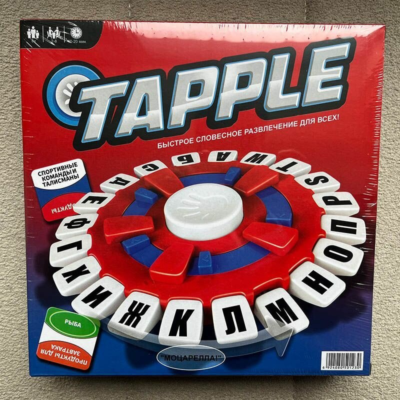 Русск Tapple Настольная игра/Семейная интерактивная игра/русск Tapple Board Game