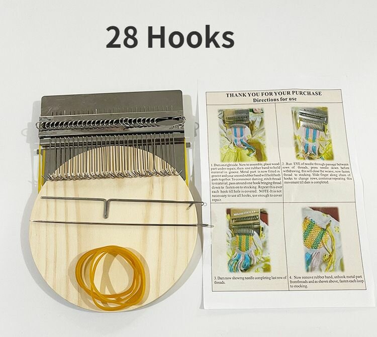 Ручной инструмент для ремонта ткачества, домашняя персонализированная мини-портативная ткацкая машина