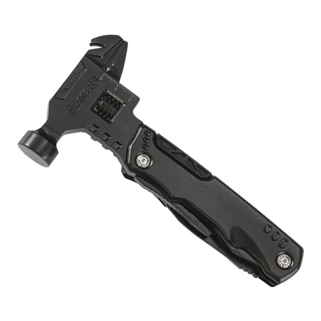 Многофункциональный молоток-гвоздодер для улицы, безопасный складной молоток для разбитого окна, молоток для побега, деревообрабатывающий молоток для кемпинга