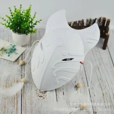 Японские маски лисы RPXBGUCKARHG 6