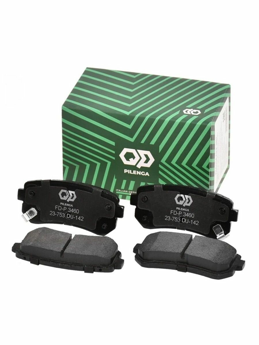 Колодки тормозные дисковые задние для а/м HYUNDAI Tucson, i30; KIA Sportage, PILENGA FDP3460