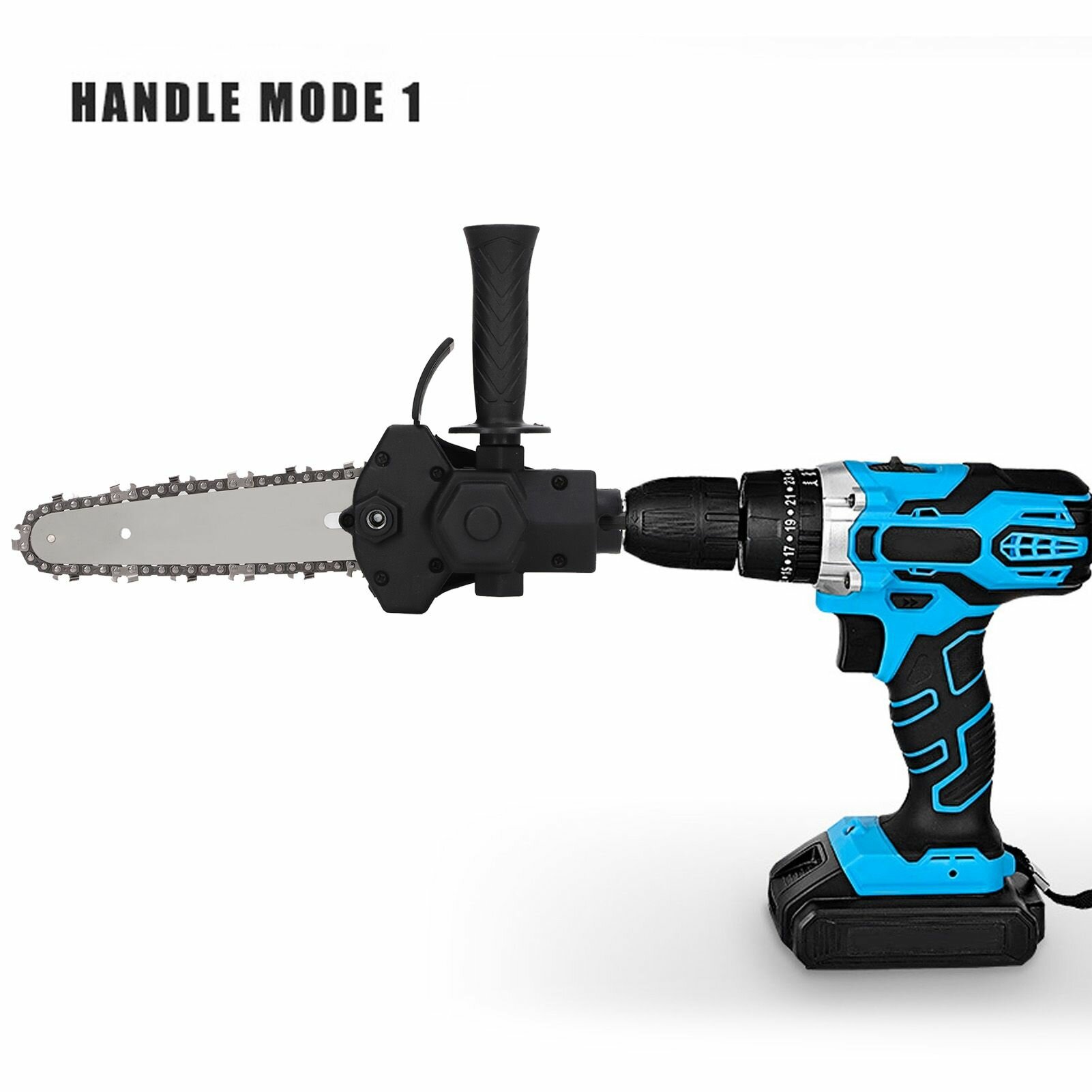 Адаптер для электрической дрели и пилы, 6-дюймовая преобразовательная головка, портативное навесное оборудование для бензопилы для работы