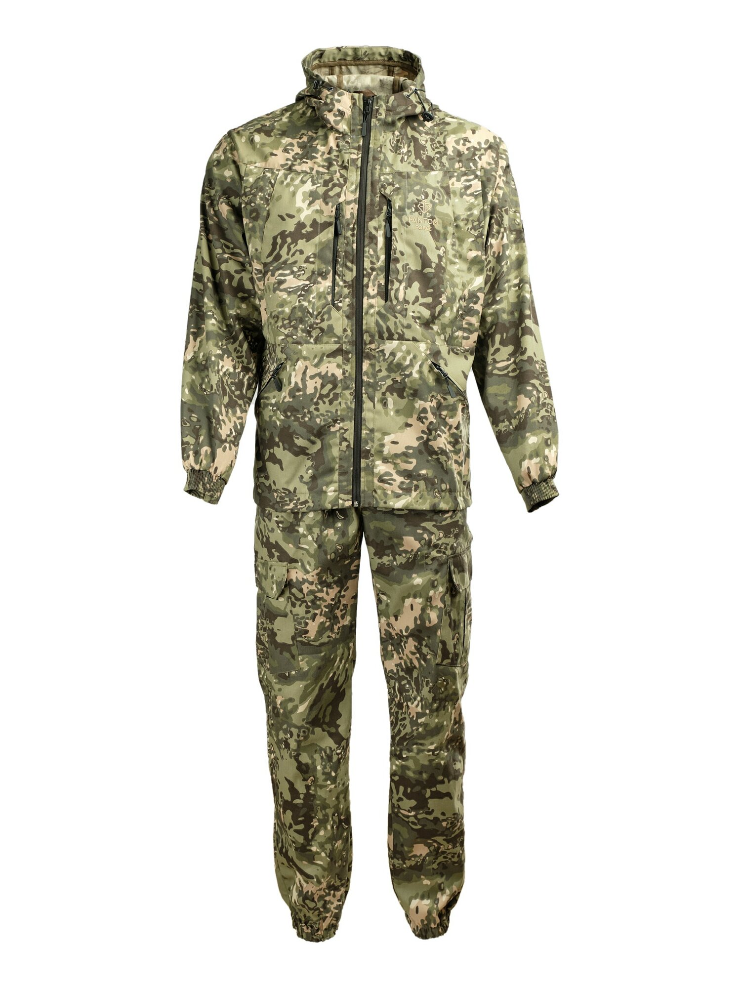 Тактический костюм походный с брюками для леса, защитный камуфляжный летний мужской комплект маскировочный, военная армейская форма спецодежды для охоты, рыбалки, туризма и работы