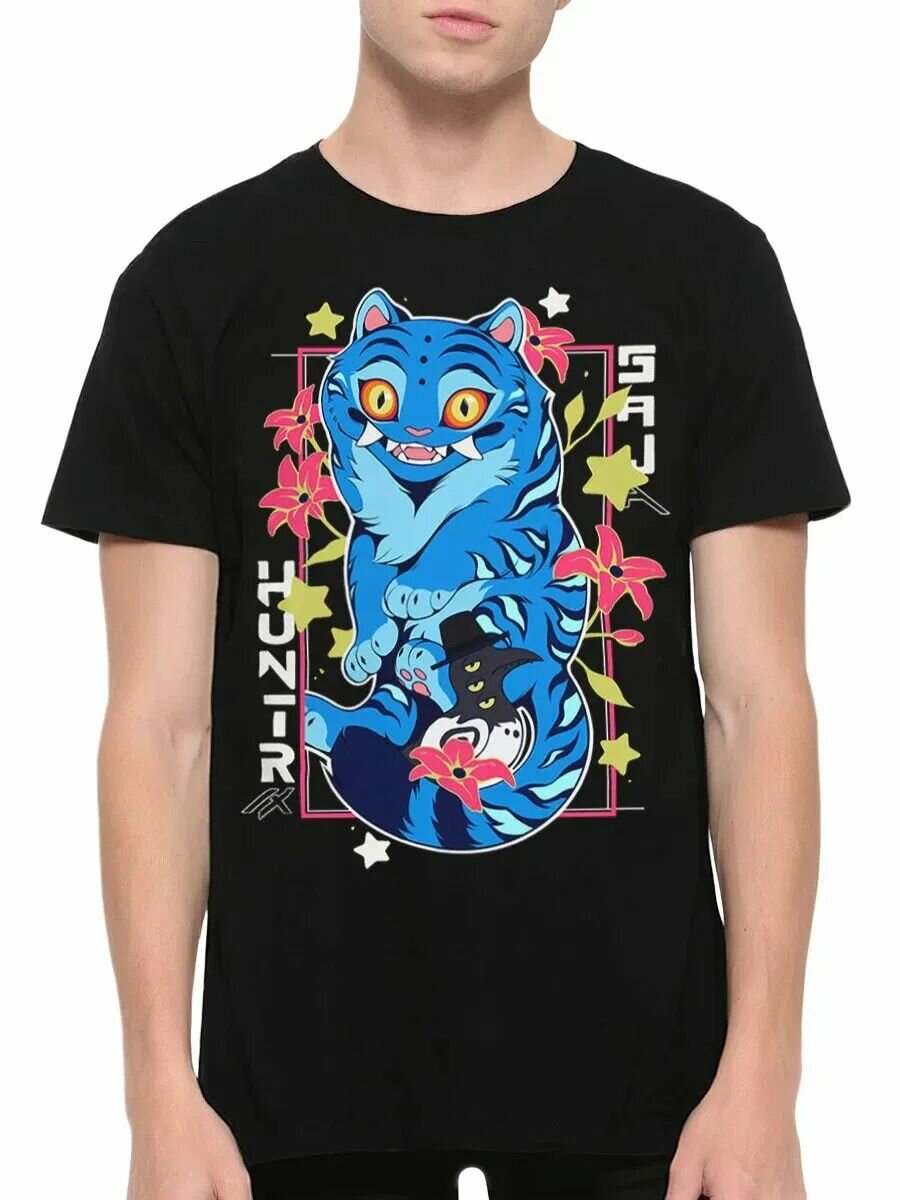 Футболка K-Pop Demon Hunters / Тигр / Мужская