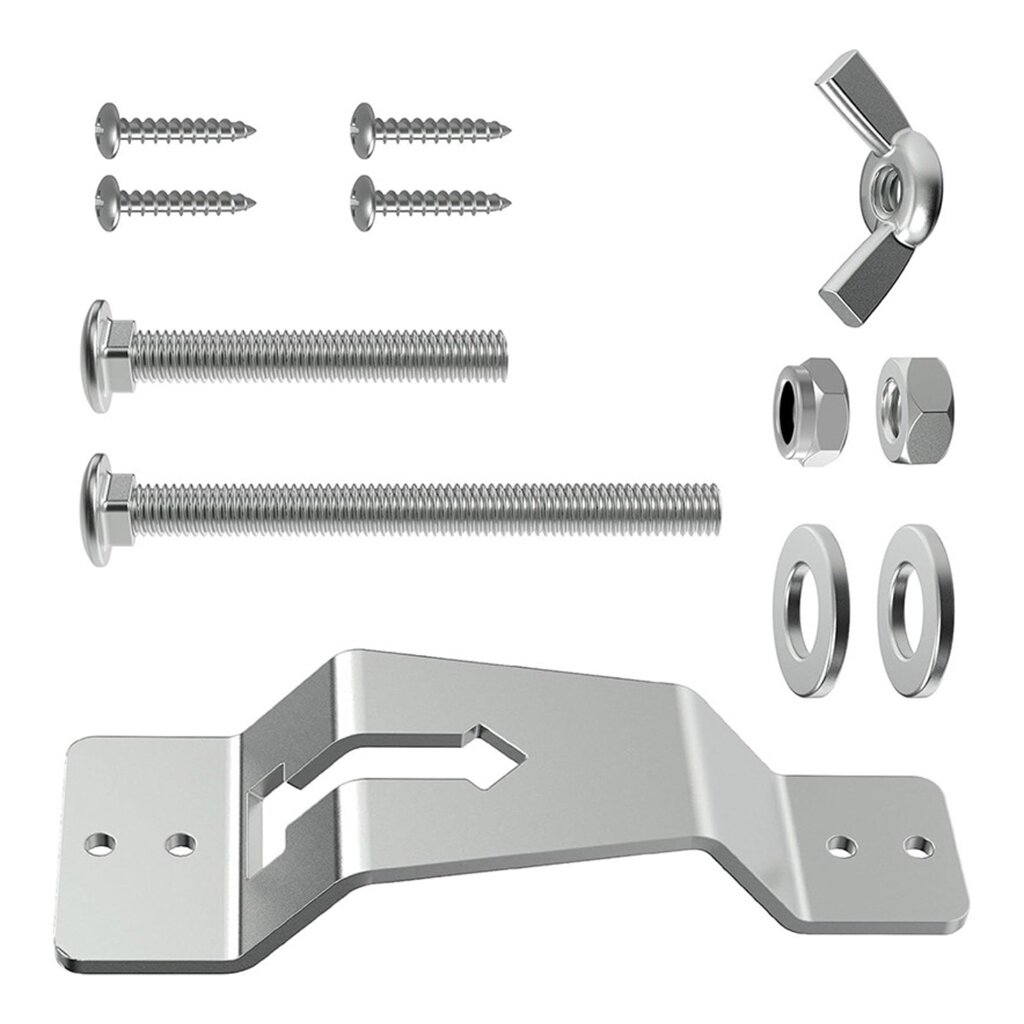 Крепление для запасного колеса на стену для трейлера