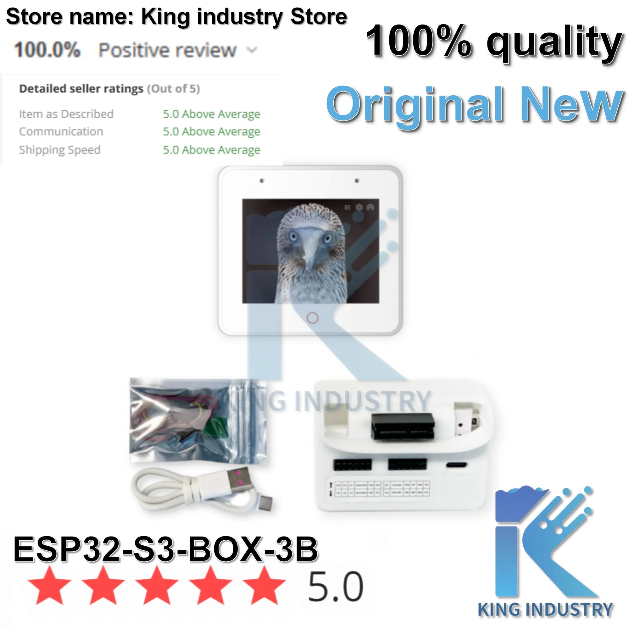 ESP32-S3-BOX-3 модуль для разработки AIOT ESP32-S3-BOX-3B