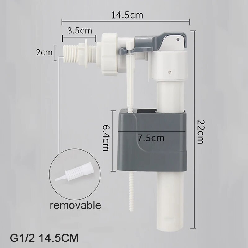 Впускной клапан для унитаза TOTO WH053,063050 14.5CM