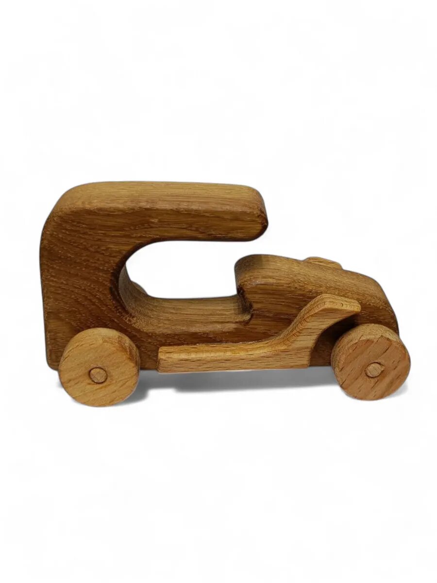 Деревянный автомобиль "Наследие", ручная работа, пропитан льняным маслом