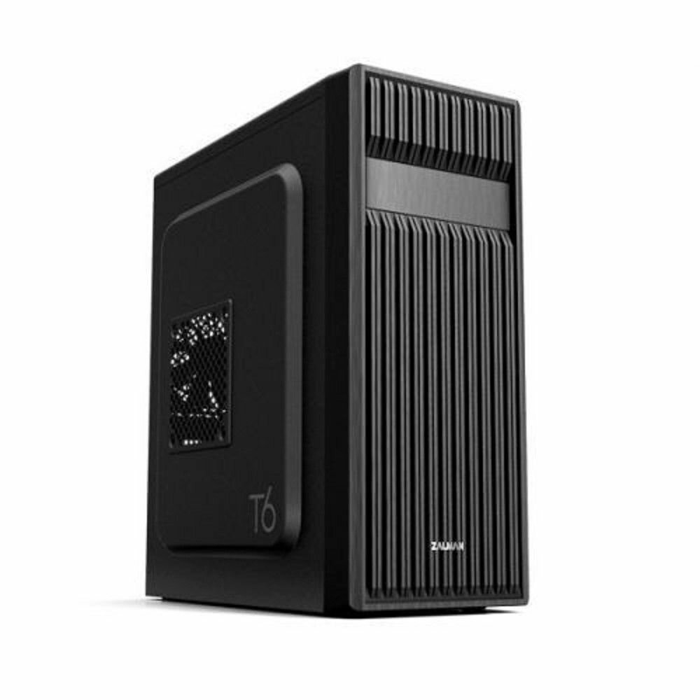 Zalman Корпус Miditower ZM - T6 ATX, Black, без БП