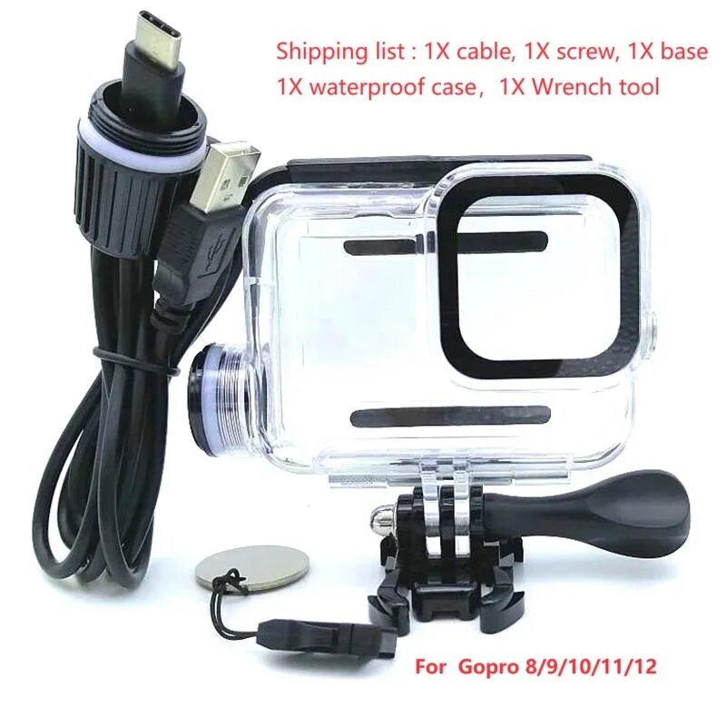 Водонепроницаемый Power Bank 7800 мАч для GoPro Gopro 8 9 10 11 12