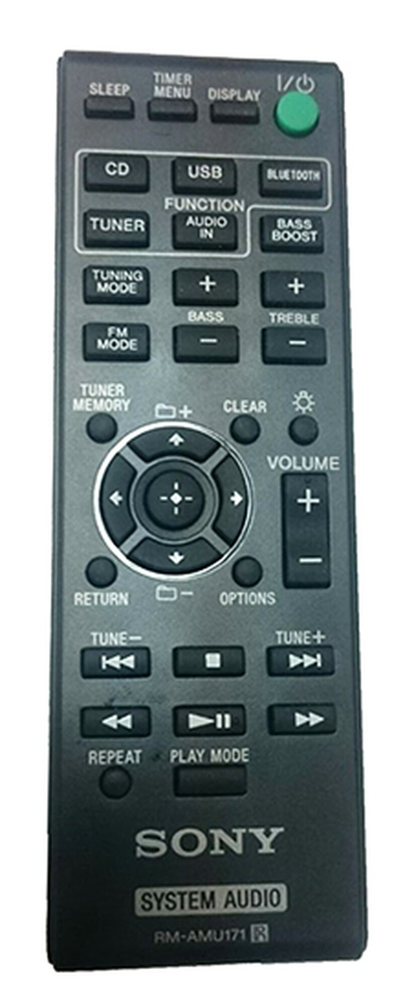 Пульт Sony RM-AMU171, для музыкальных центров Sony CMT-SBT100