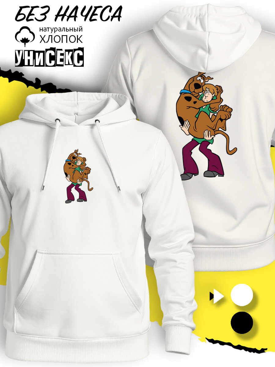 Худи Толстовка свитшот Скуби Ду Scoobert Doo