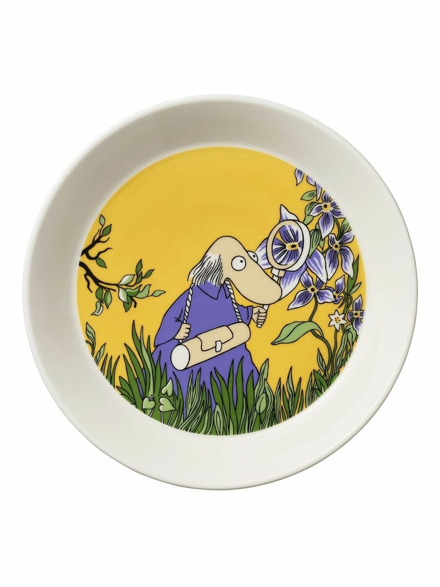 Тарелка Arabia Finland Moomin 19 см, фарфоровая (из Финляндии)