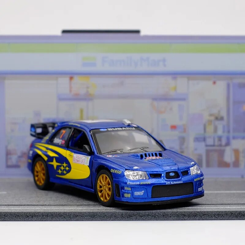 Kinsmart Subaru Impreza WRC 2007 1:36 металлическая модель