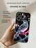 Чехол на Apple iPhone 16 Pro / Айфон 16 Про с принтом "Птица на цветущем дереве"