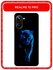 Чехол на Realme 10 Pro / Реалми 10 Про с принтом "Пантера в лунном свете"