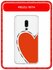 Чехол на Meizu 16th / Мейзу 16th с принтом "amor heart 2 - 14 февраля", прозрачн...