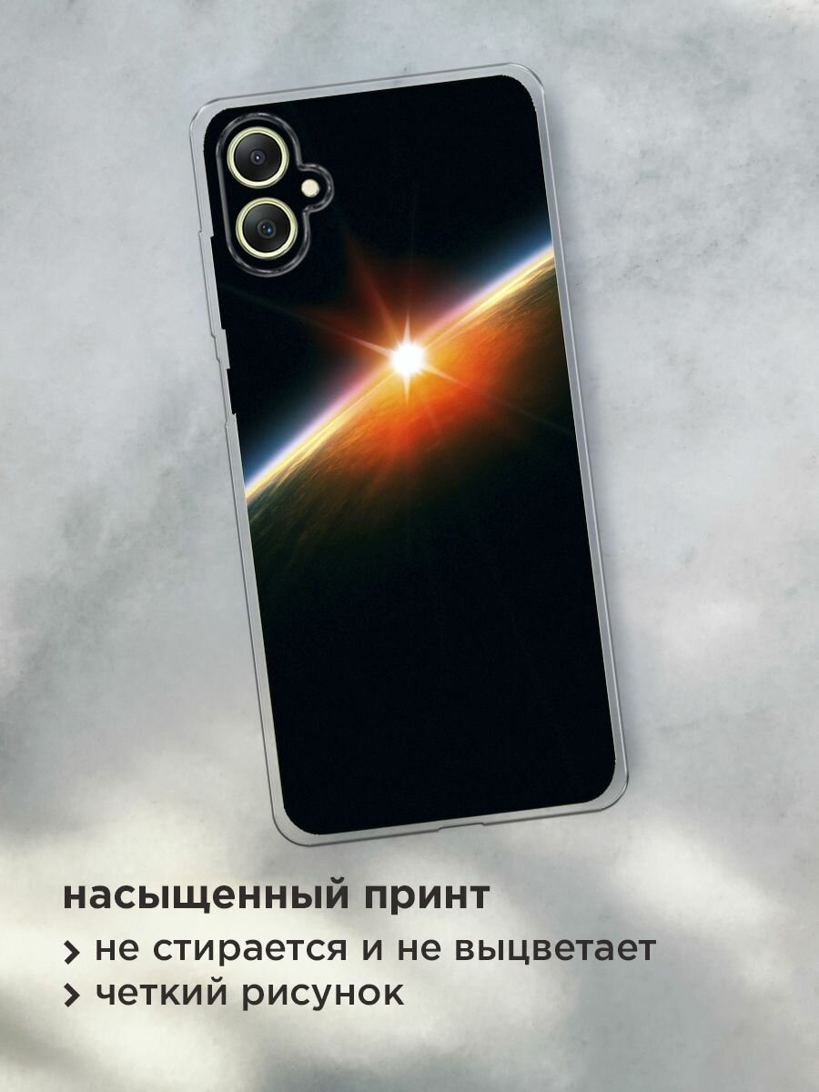 Чехол на Samsung Galaxy A06 / Самсунг Галакси А06 с принтом "Космос 9" — фото 1