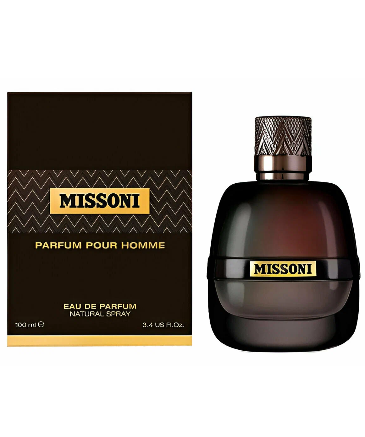 Парфюмерная вода мужская MISSONI Parfum Pour Homme, 100 мл. Древесно-фужерная