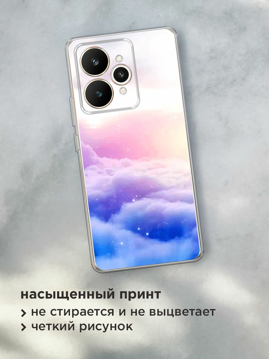 Силиконовый чехол на Realme 15 / Реалми 15 с принтом "Небеса" — фото 1
