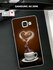 Чехол на Samsung Galaxy A5 2016 / Самсунг Галакси А5 2016 с принтом "Кофейная лю...