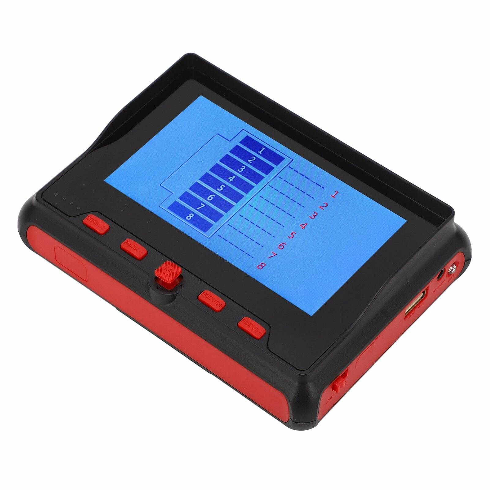 Тестовый монитор CCTV 4-дюймовый дисплей AHD TVI CVI UTP Кабельный тестер 8MP для технического ремонта