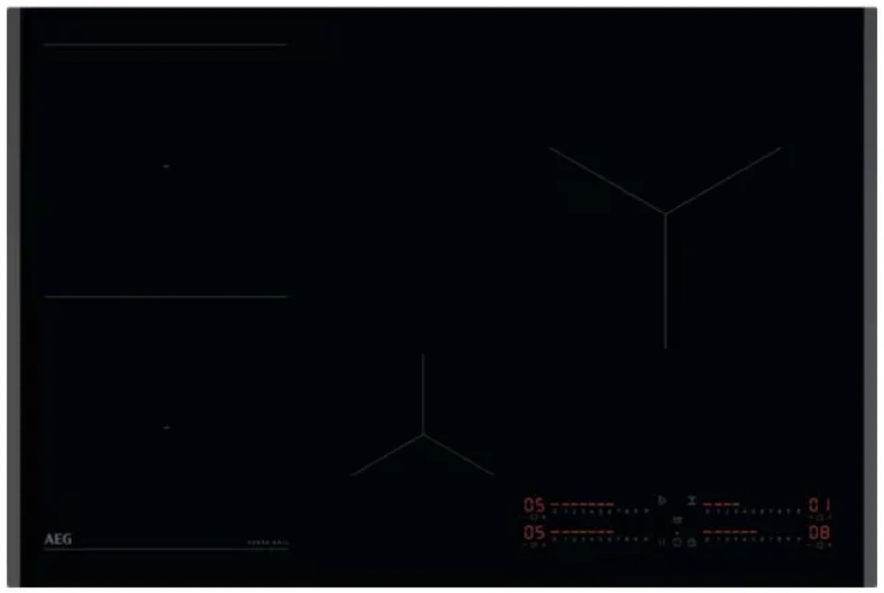 Варочная панель индукционная AEG TI84IB10FB, 78х52 см, черный