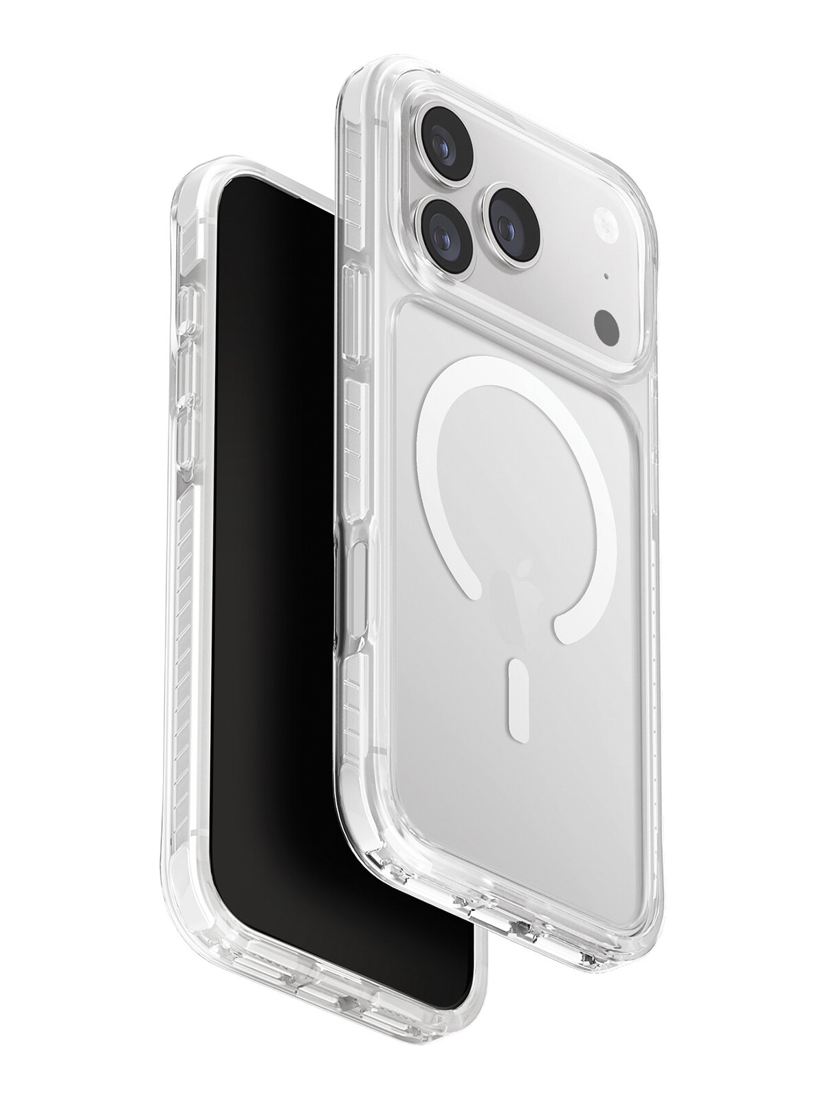 Uniq ударопрочный чехол с MagSafe для iPhone 17 Pro Max, Combat Blanc White