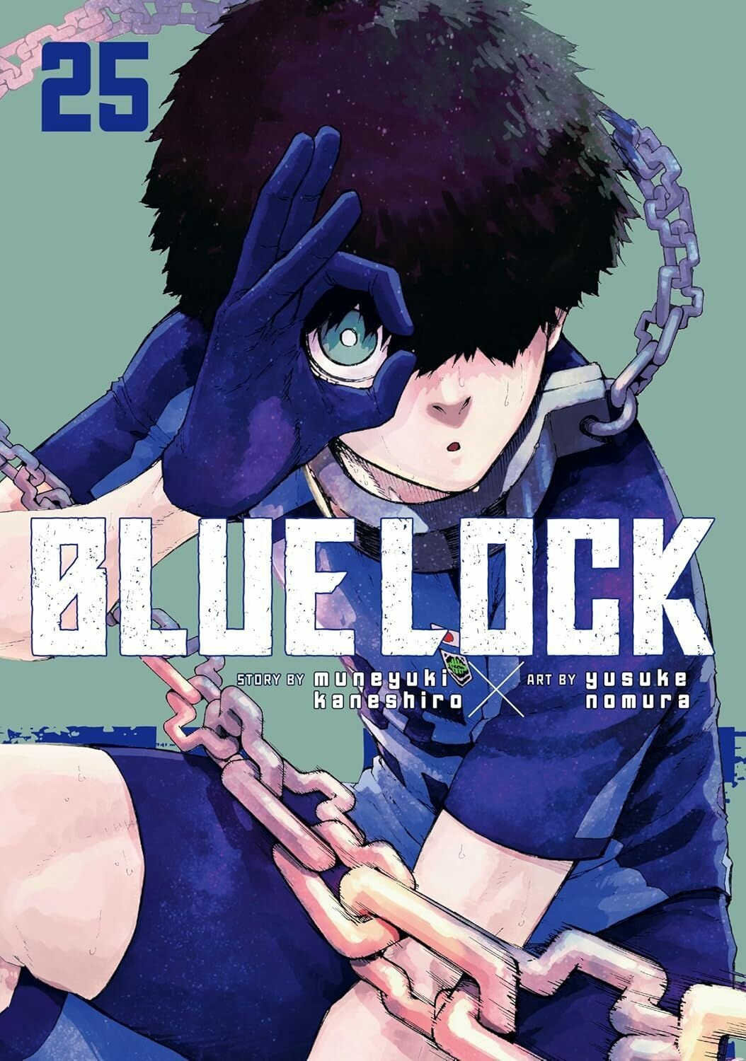 Манга BLUE LOCK. Синяя тюрьма. Vol 1-25 English version