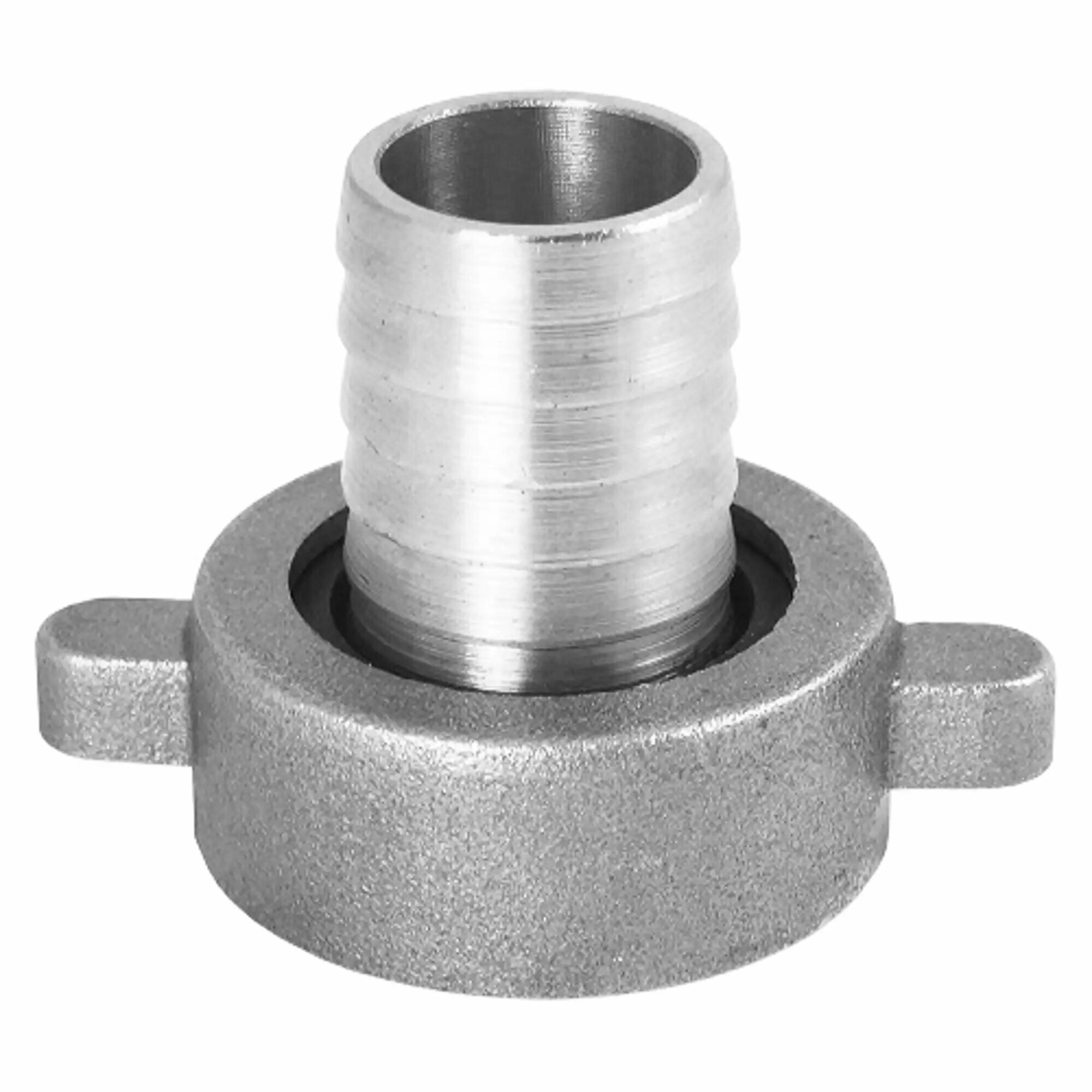 Штуцер-переходник для крана с накидной гайкой и прокладкой 19 мм - соединение сантехники