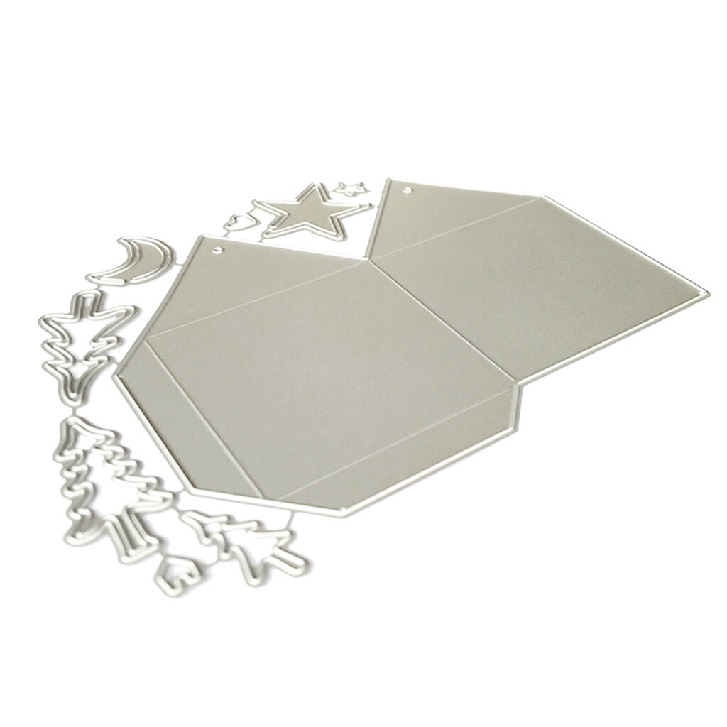 Дерево Луна Звезда Металлические Режущие Штампы Трафарет Для Скрапбукинга DIY Альбом Штамп Тиснение