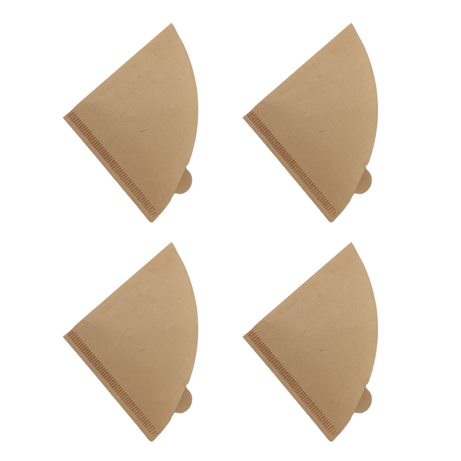 100 шт, фильтры для кофе, мягкая текстура, древесная целлюлоза, V60, бумажный фильтр для кофе, конус для капельной кофеварки V01, неотбеленный, 100 шт.