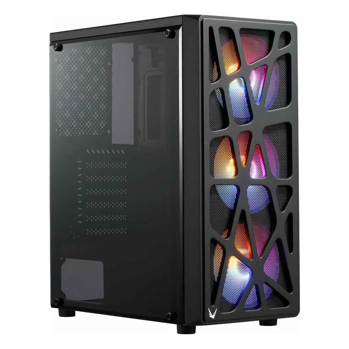 Корпус для компьютера Formula MANA, ATX, без БП, 7 слотов расширения, черный