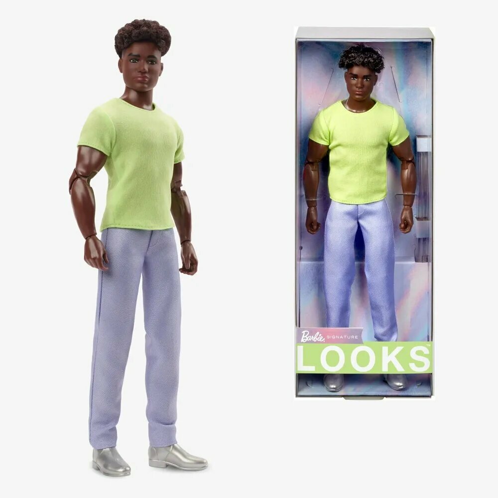 Кукла Barbie, Фирменная внешность Барби Ken HRM17, 2024 Модель #25